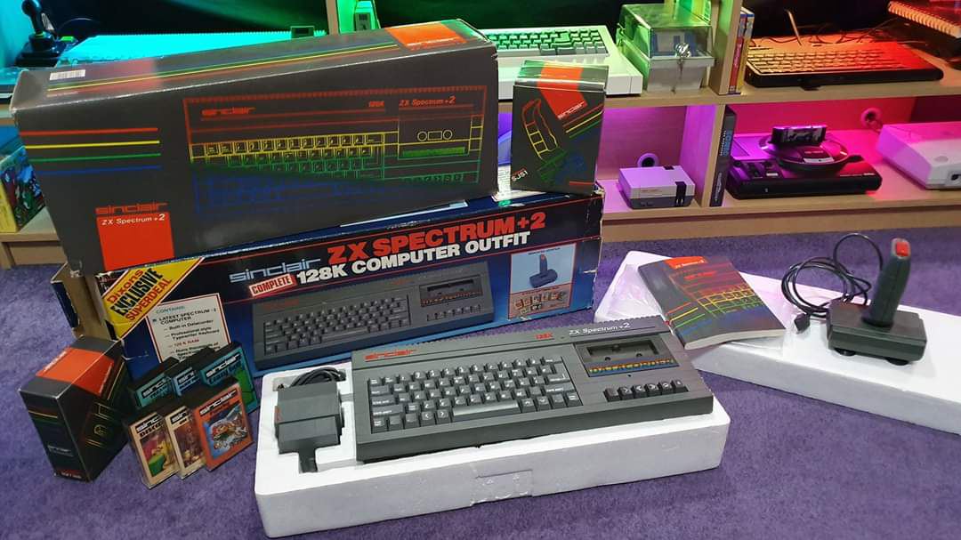 ZX Spectrum 128k +2 – North Devon Retro Computing Archive