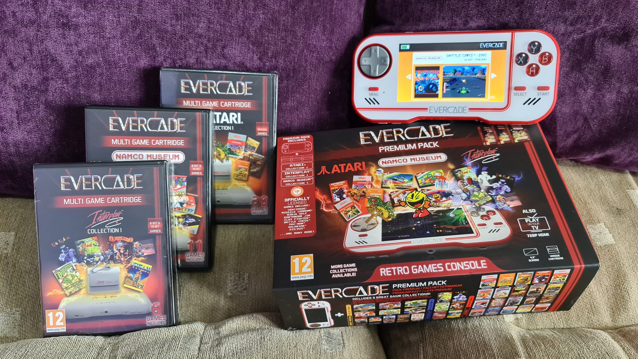 Blaze Evercade * – North Devon Retro Computing Archive