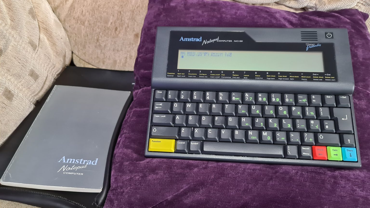 Amstrad NC100 back in my life! – North Devon Retro Computing Archive