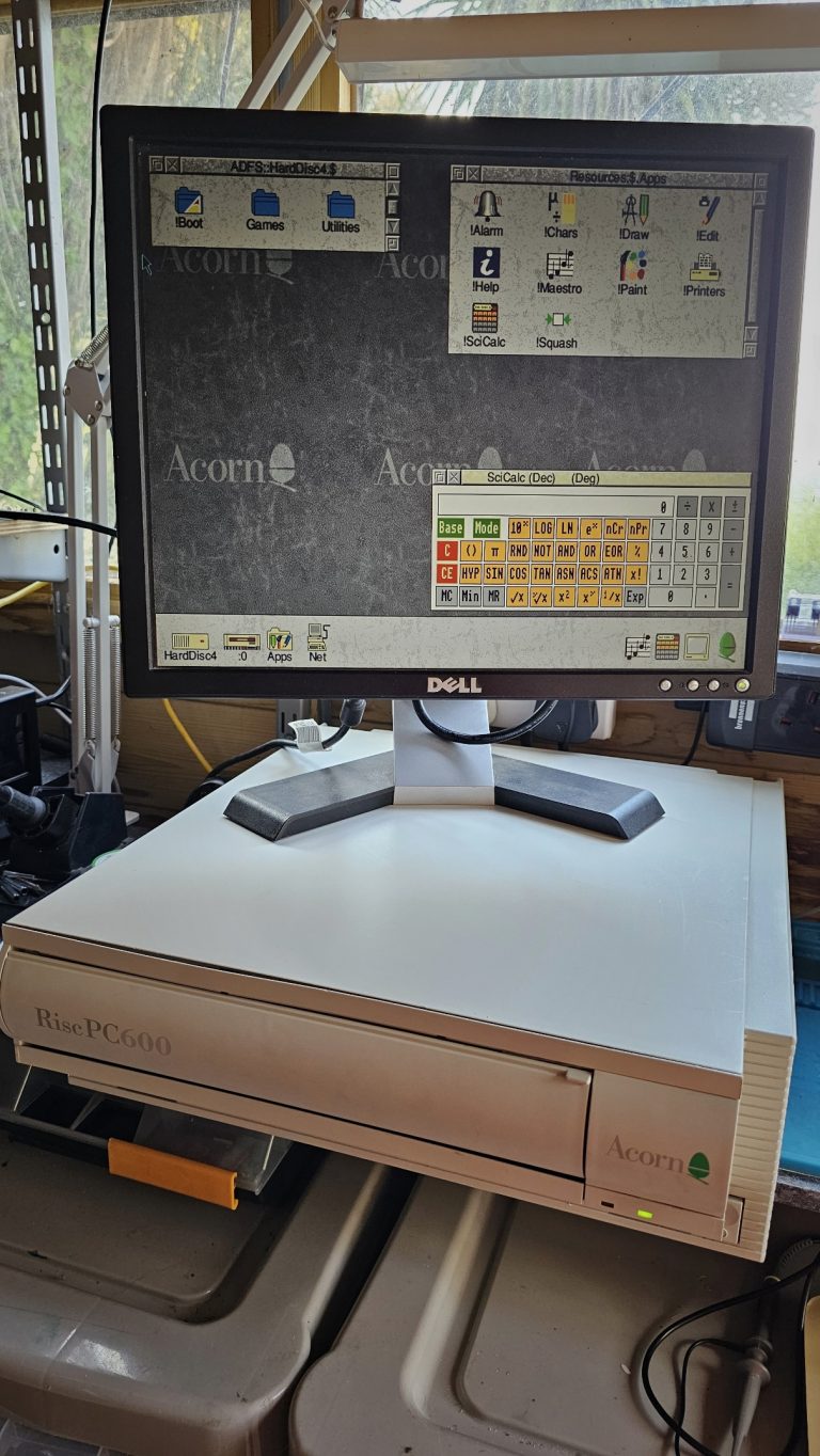 RISC PC 600 – North Devon Retro Computing Archive
