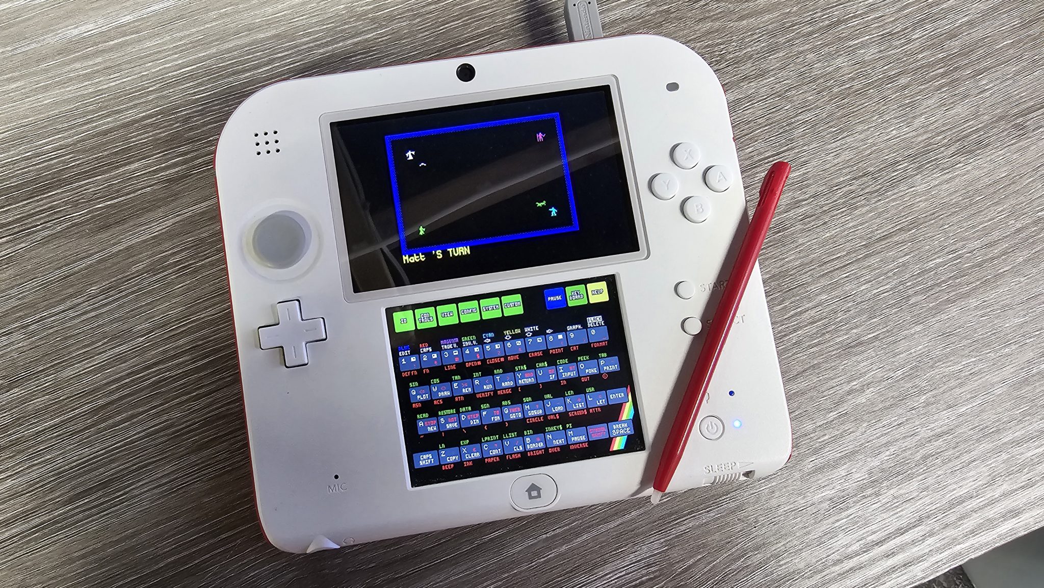 Nintendo 2DS, the perfect Spectrum Emulator! – North Devon Retro ...