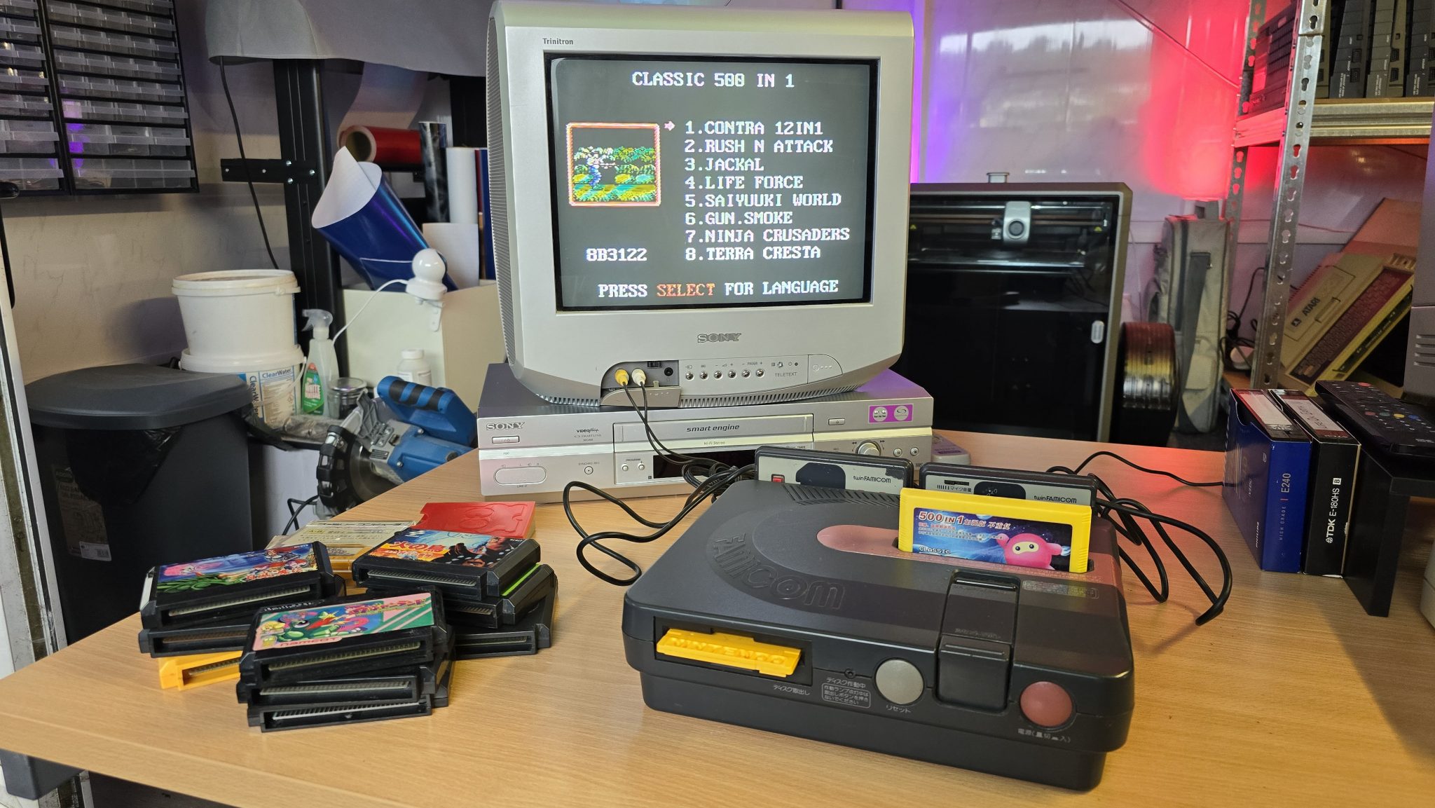 Sharp Twin Famicom – North Devon Retro Archive